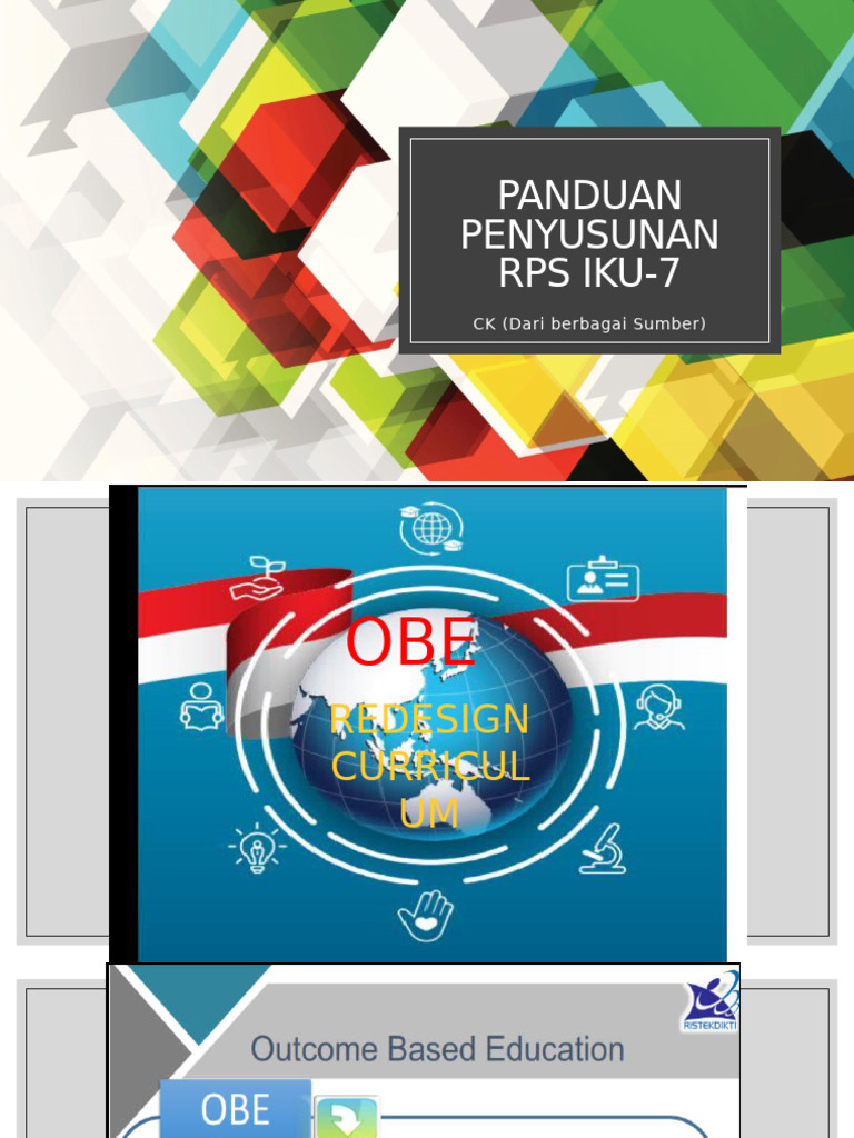 Panduan OBC dan RPS IKU-7 untuk Prodi | PDF
