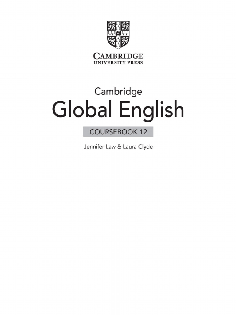 Global English 12 Coursebook | PDF