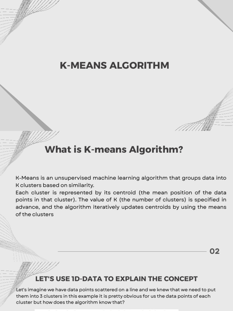 K-Means Algorithm Submission | PDF | Cluster Analysis | Applied Mathematics
