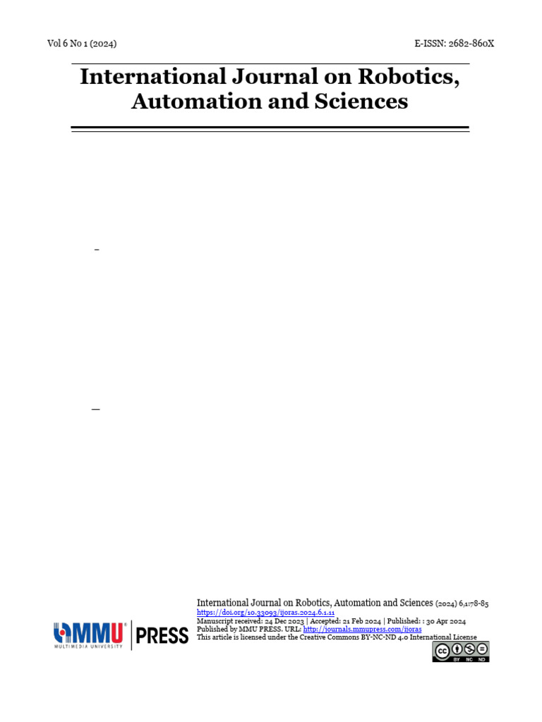 A Review On Sensor Technologies and Control Methods For Mobile Robot With Obstac | PDF | Lidar ...