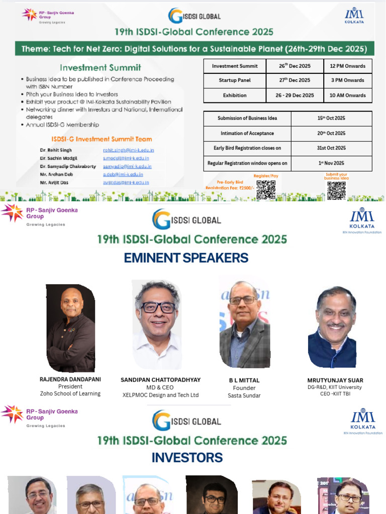 Investment Summit 2025: Register Now | PDF
