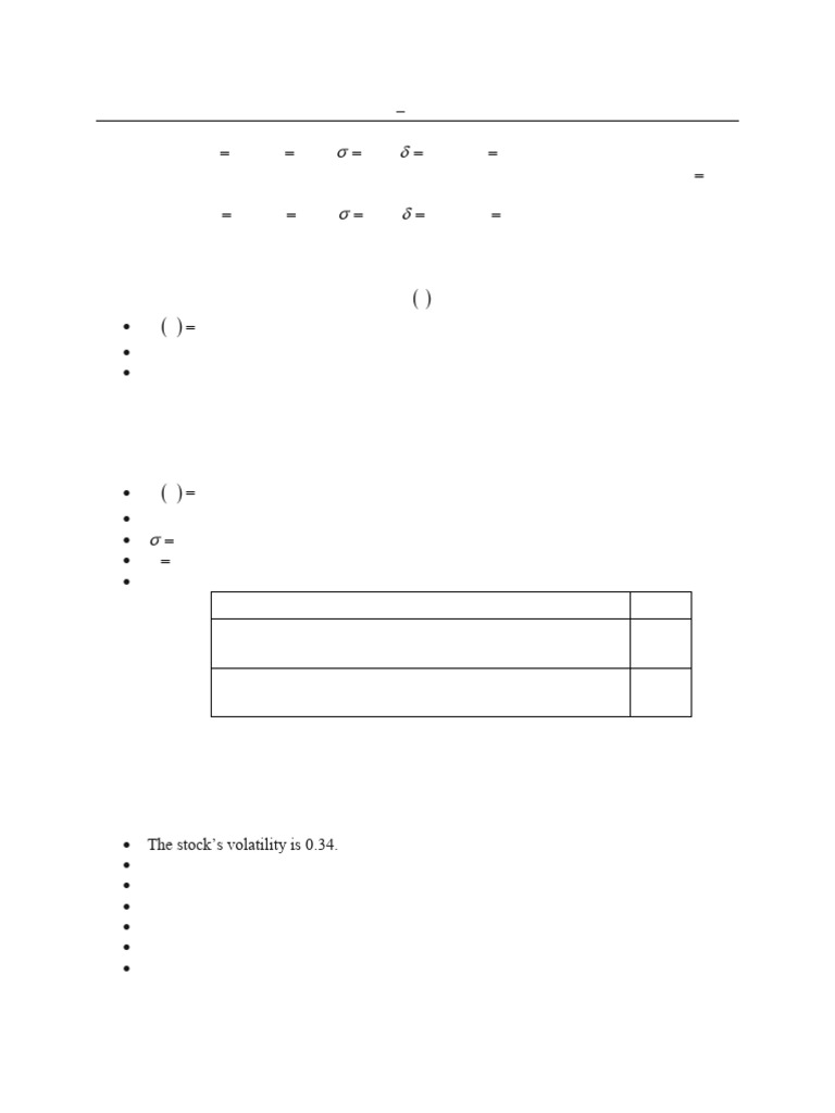 UECM2453 FE2 Tutorial 4 Exotic Options | PDF | Option (Finance) | Black ...