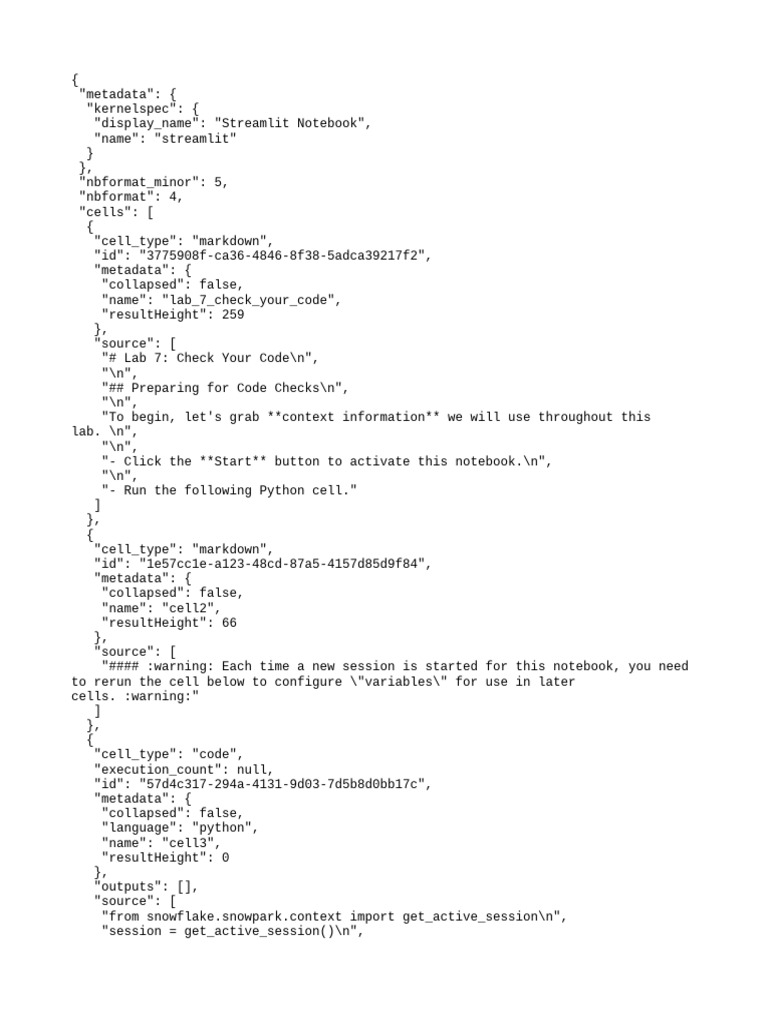 Ob Lab 7 Check Your Code | PDF | Sql | Table (Database)
