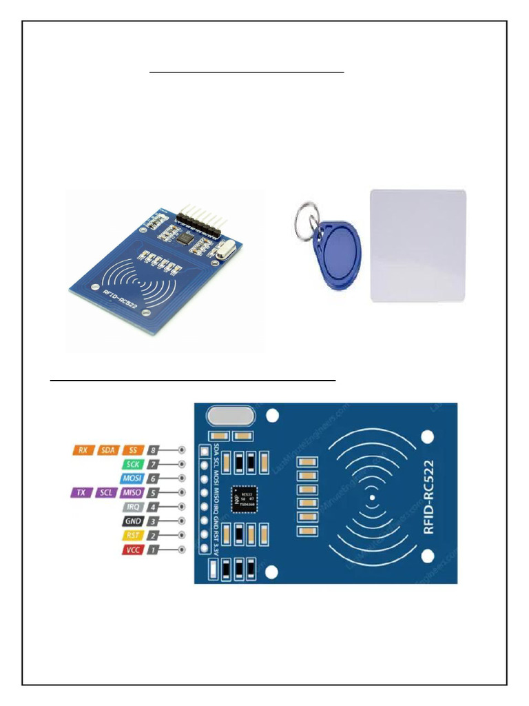 Interfacing RFID With Arduino Uno | PDF | Radio Frequency Identification | Telecommunications ...
