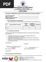 (Appendix C-11) COT-RPMS Inter-Observer Agreement Form For T I-III For SY 2024-2025 | PDF