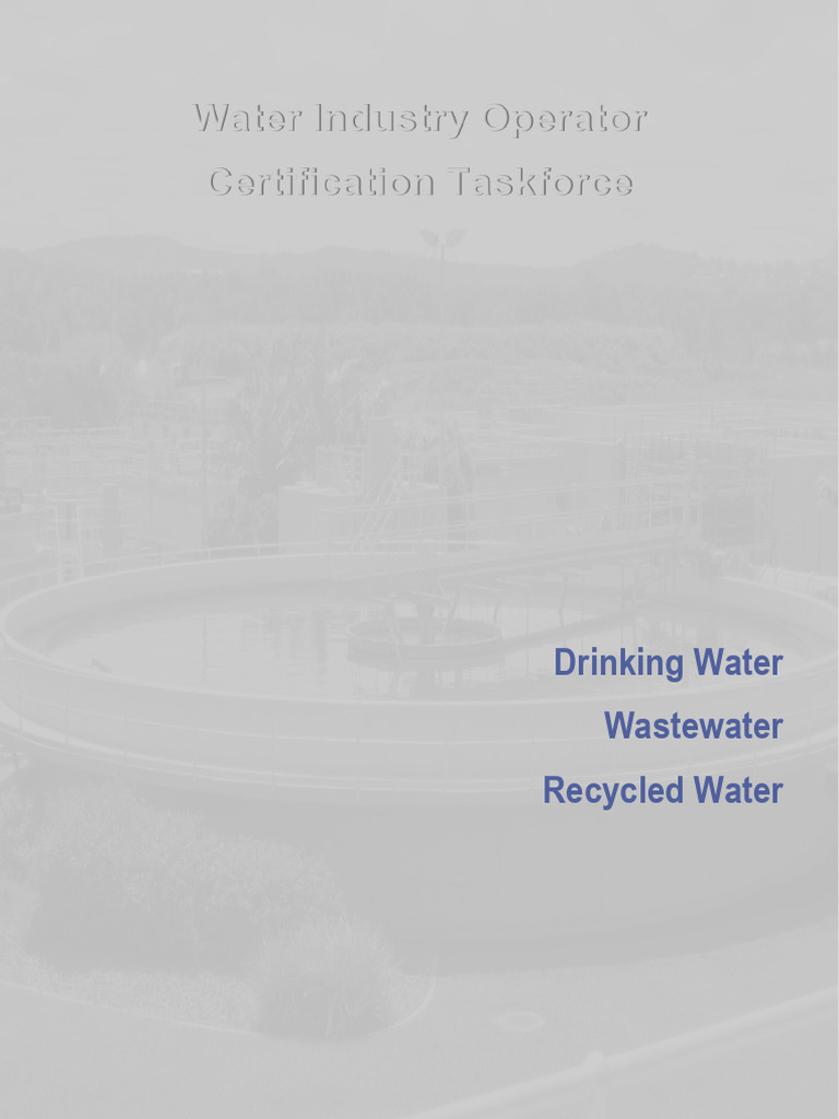 Australia Water-Certification-Framework-October-2018 | PDF | Reclaimed ...