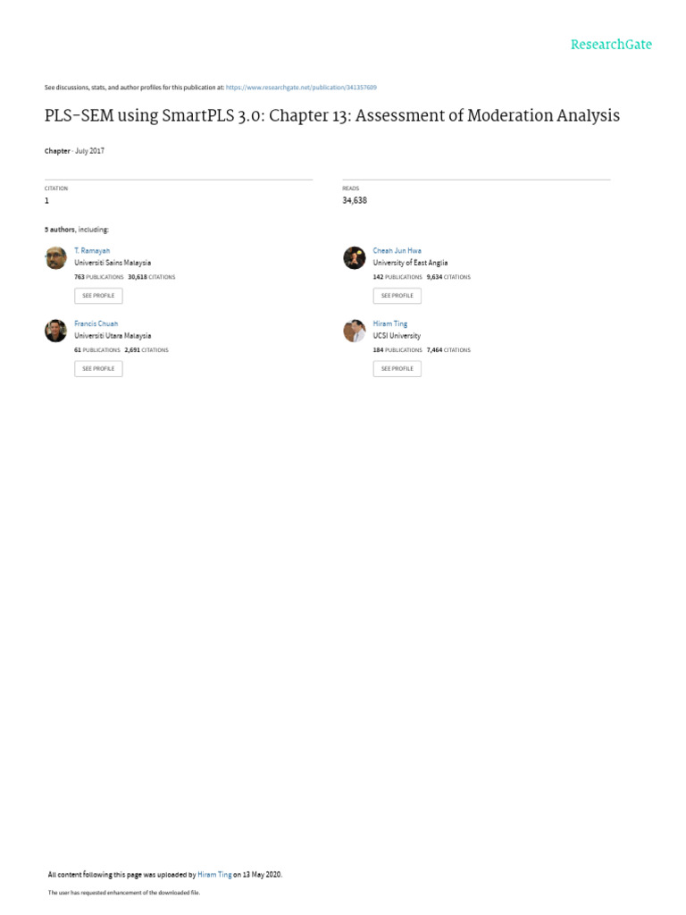Moderation Analysis in SmartPLS 4 | PDF | Structural Equation Modeling ...