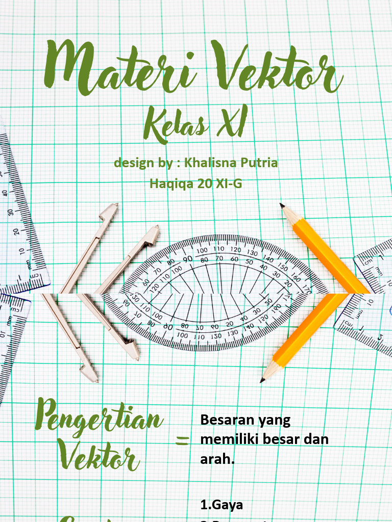 Pengantar Materi Vektor Kelas XI | PDF