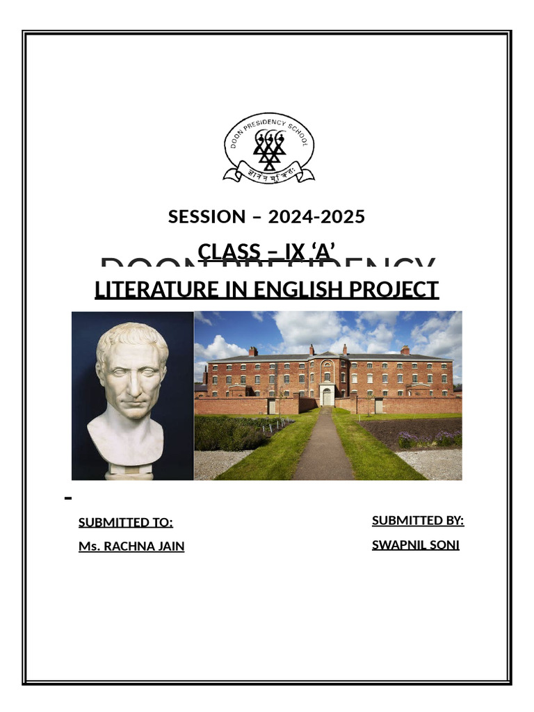 English Lit Project | PDF