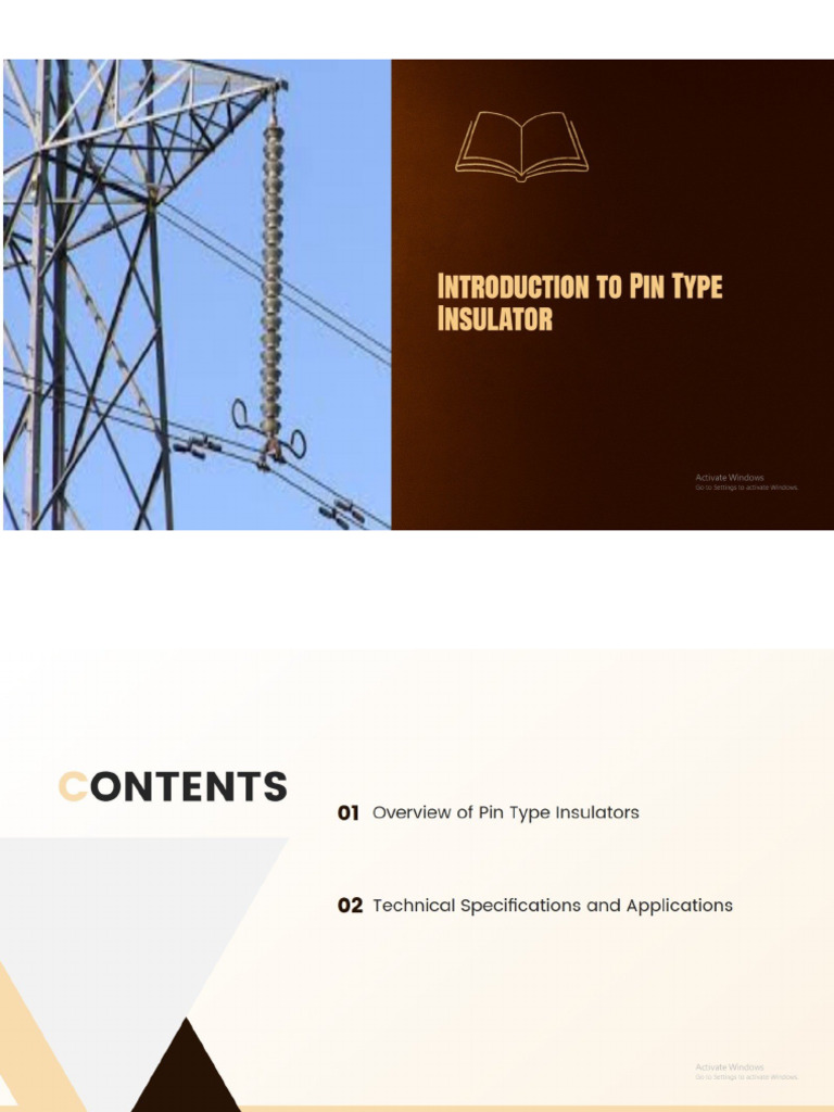 Pin Type Insulator | PDF
