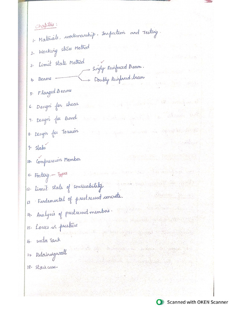 RCC Notes | PDF