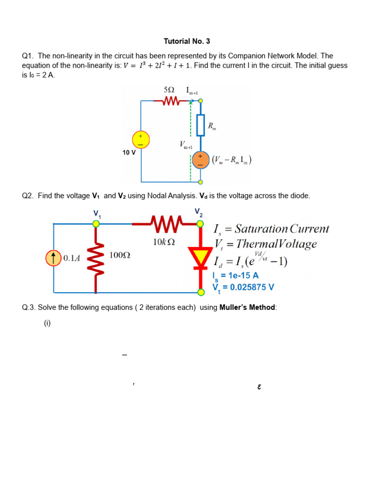 Tutorial No 3 | PDF