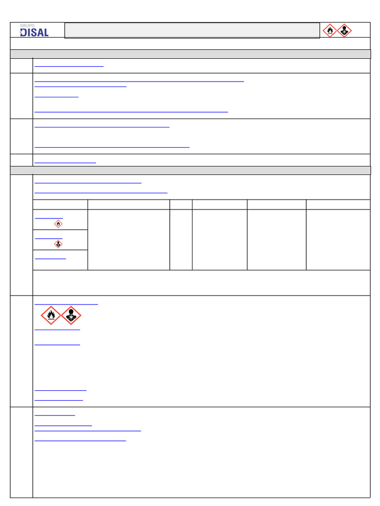 MSDS Madecor Barniz Sintetico Mate 150 9043 SPx1 | PDF | Compuesto ...
