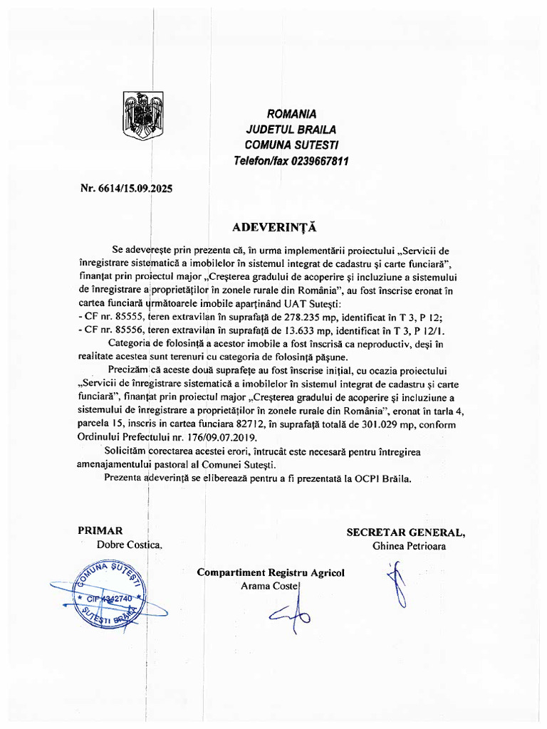 Adeverinta | PDF