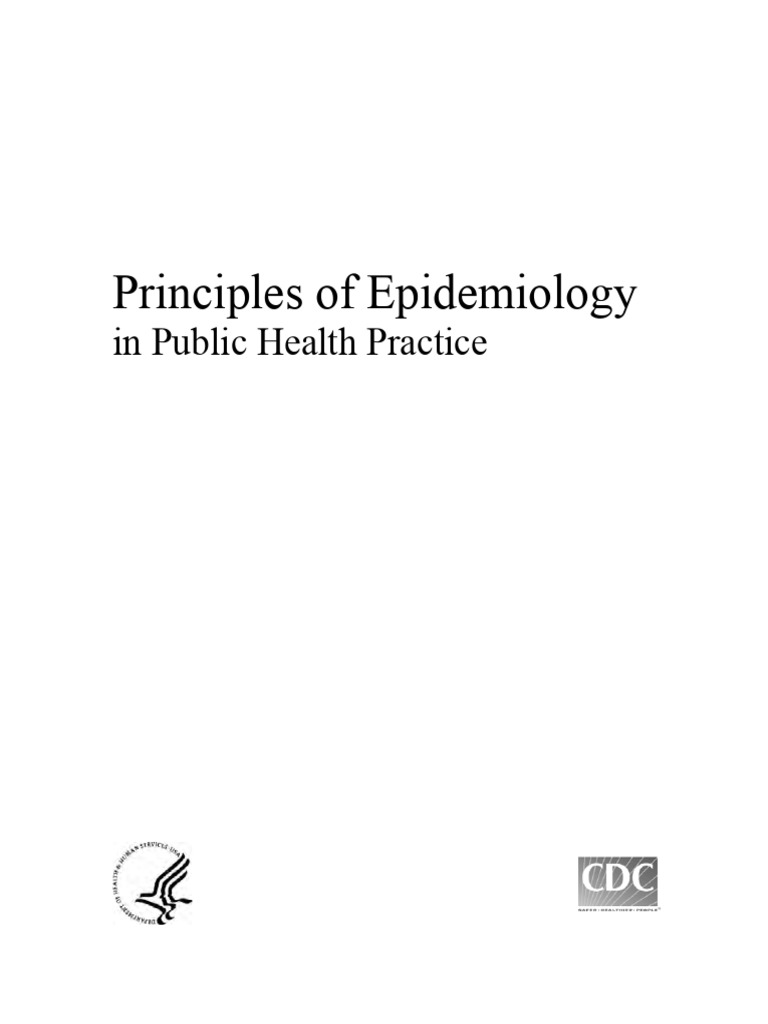 CDC Manual | PDF | Epidemiology | Public Health