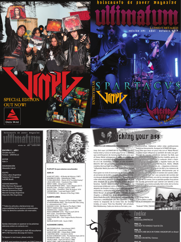 Ultimatum (Fanzine) | PDF