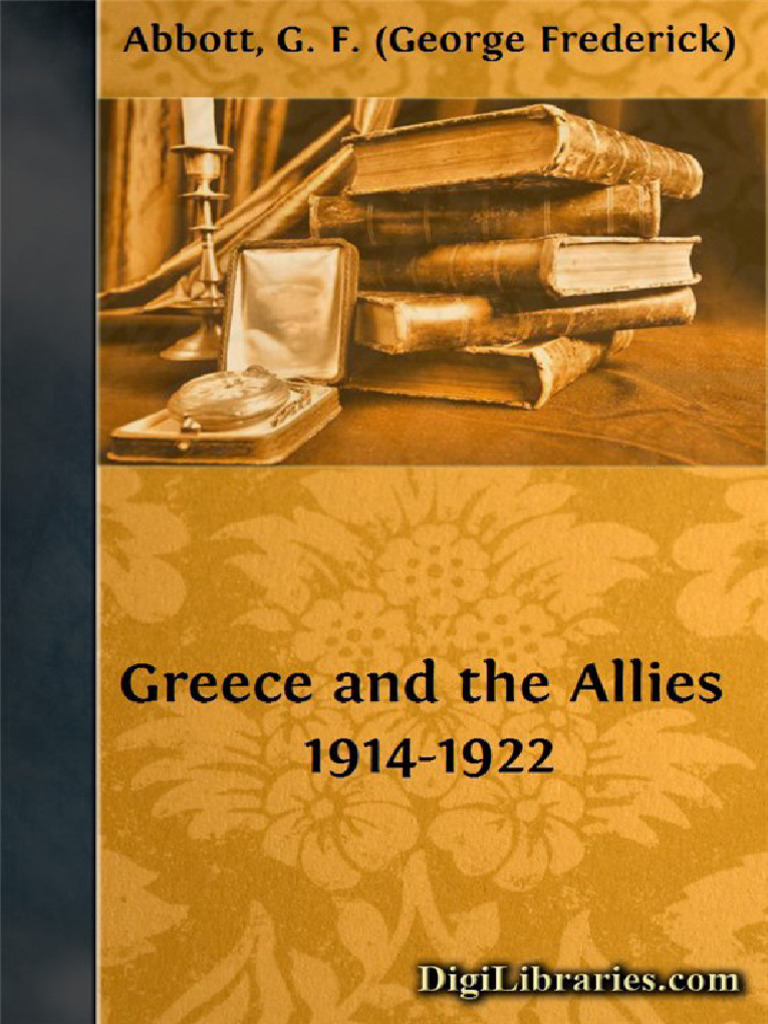 Greece and The Allies 1914 1922 | PDF | Allies Of World War I | Greece