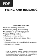 Types of Filing Systems Explained | PDF | Document | Computer File