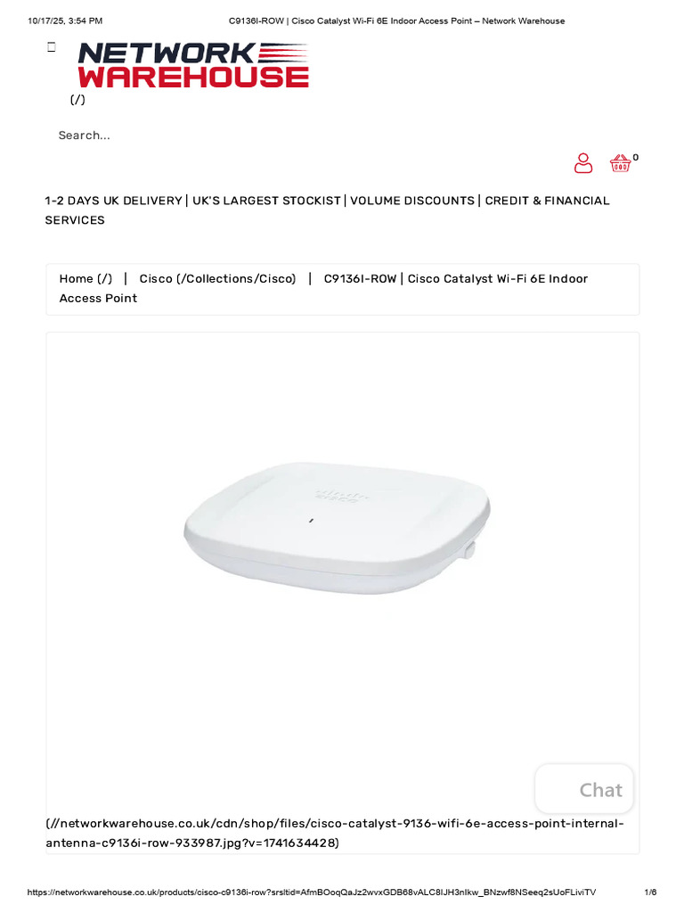 Cisco Catalyst 9136 Wi-Fi 6E Access Point | PDF | Wi Fi | Wireless ...