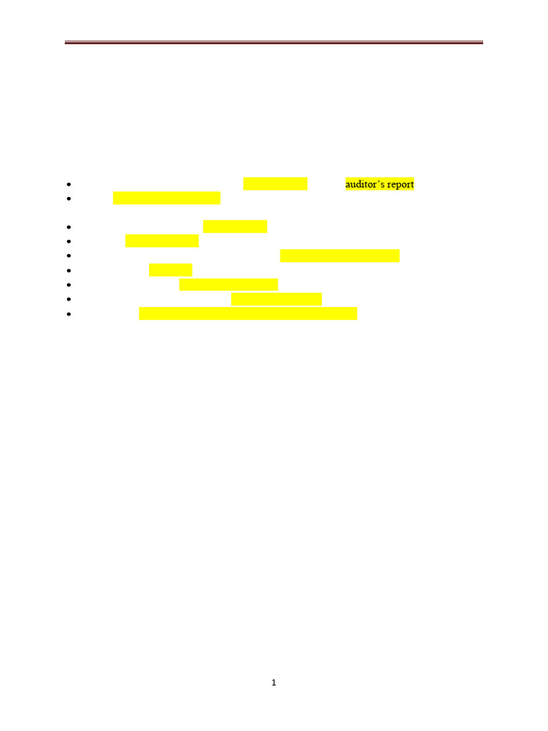 Audit Objectives and Evidence Explained | PDF | Audit | Balance Sheet