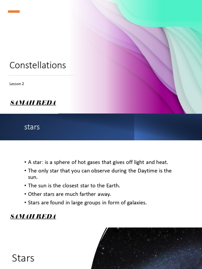 Stars and Constellations | PDF | Constellation | Stars