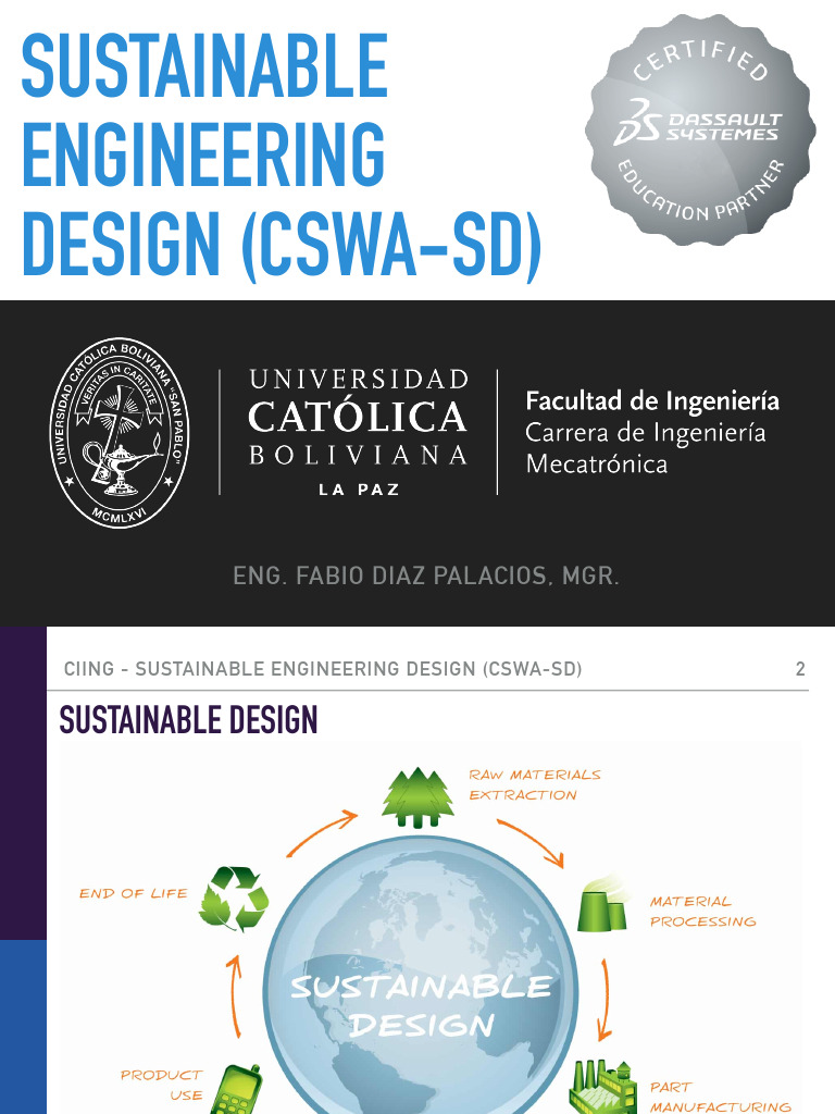 Sustainable Engineering Design | PDF | Life Cycle Assessment | Soil