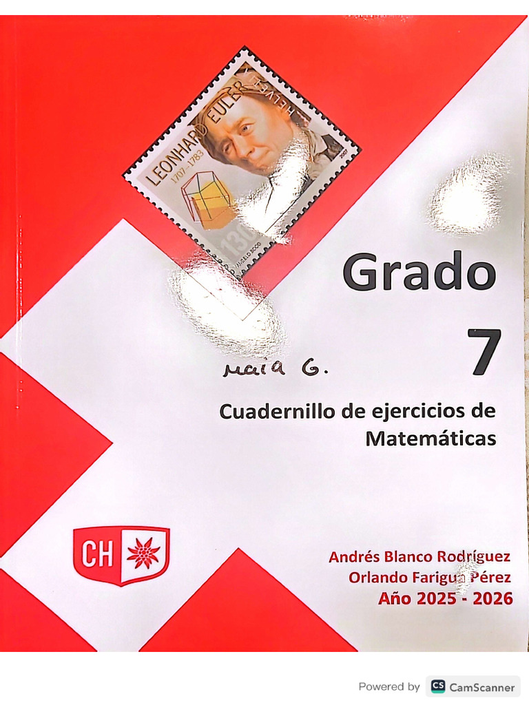 Matemáticas Septimo | PDF