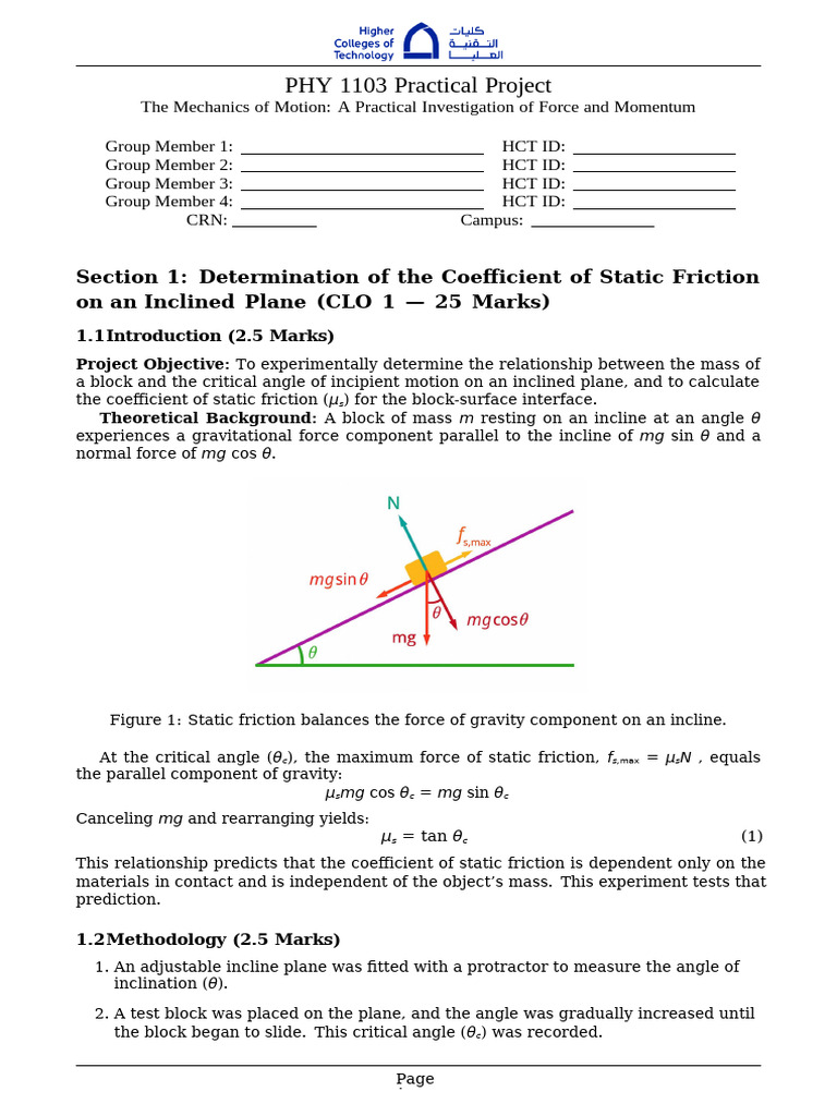 Mechanics of Motion: Friction & Forces | PDF | Force | Mass