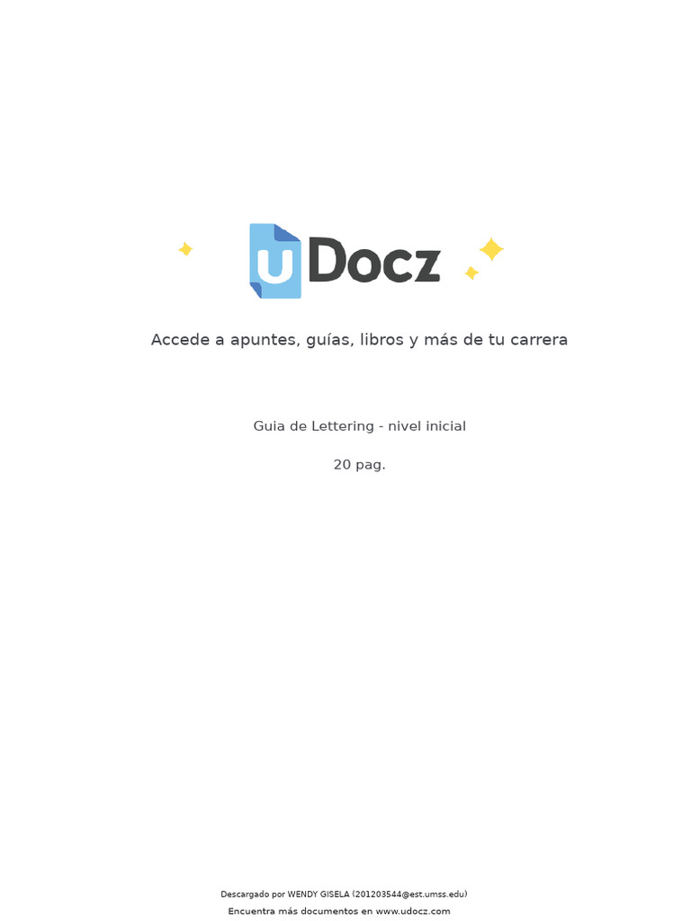 Guia de Lettering Ni 241716 Downloadable 8475661 | PDF | Caligrafía ...