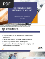 CSC Mental Health Program Guidelines | PDF | Mental Disorder | Employment