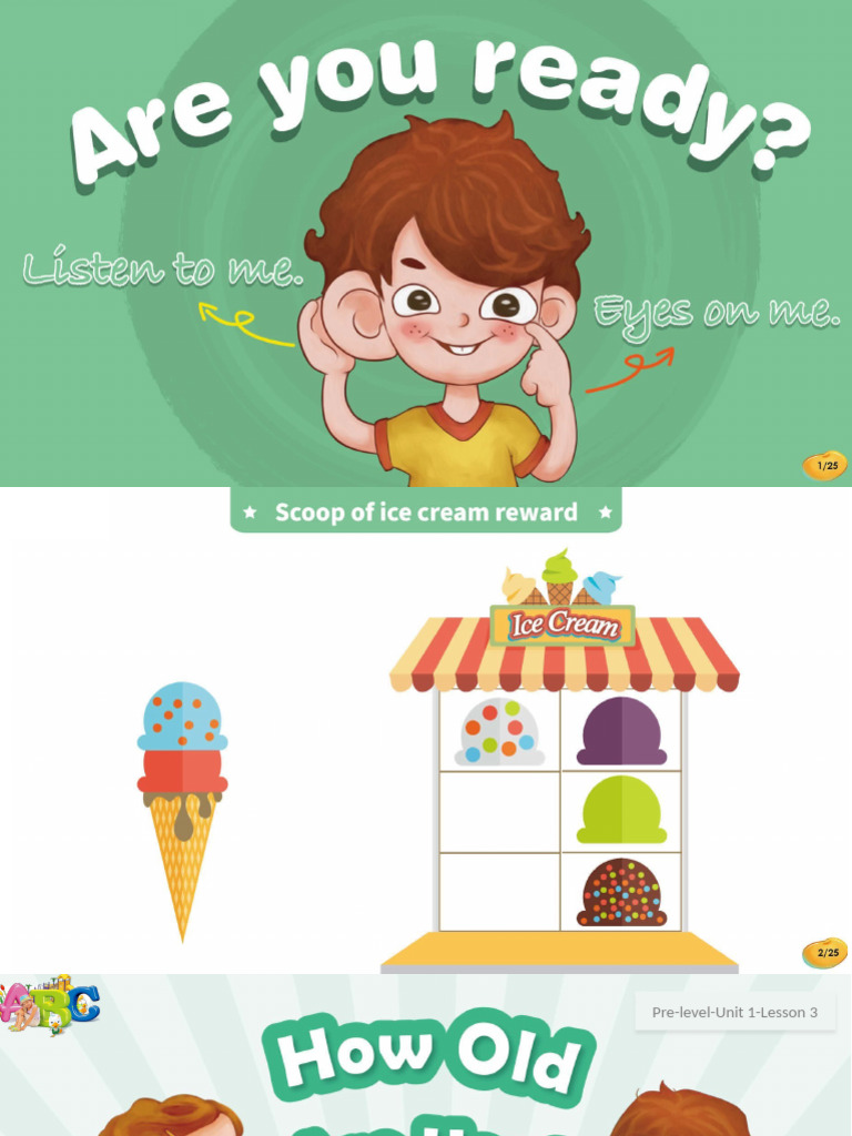 Lesson 3 How Old Are You | PDF