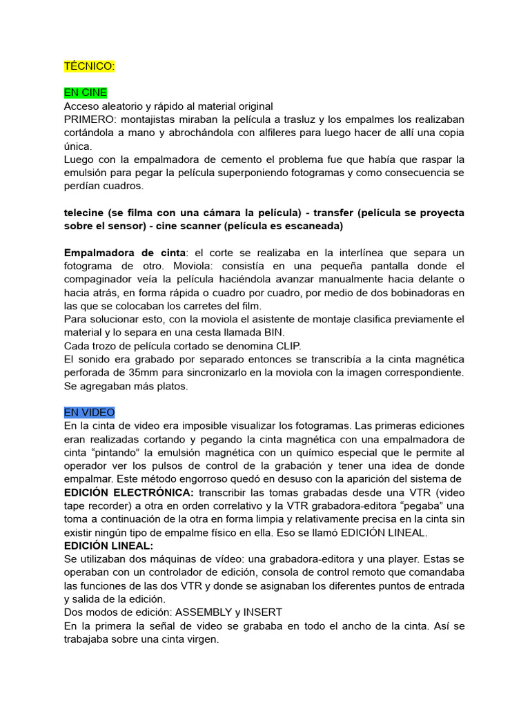Montaje - 2do Parcial | PDF | Color | Compresión de datos