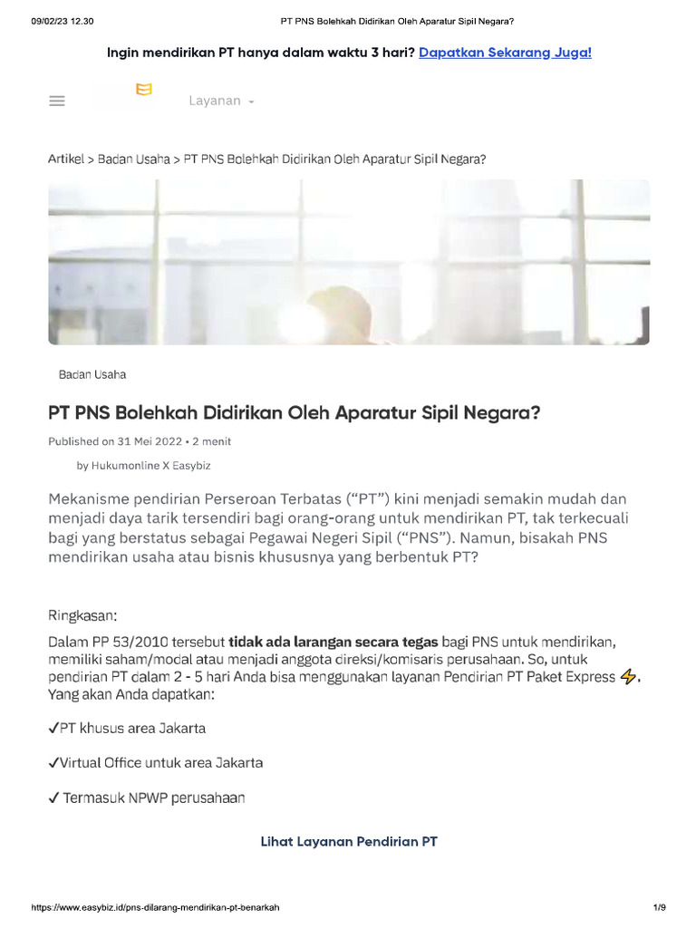 PT To PNS | PDF