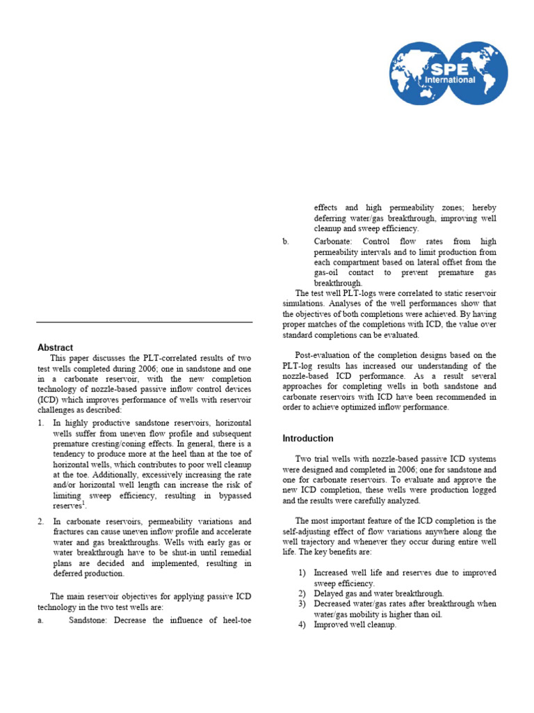 2008 - Case Histories of Improved Horizontal Well Cleanup and Sweep ...