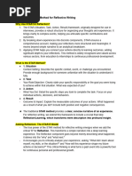 STARR Method for Reflective Practice | PDF