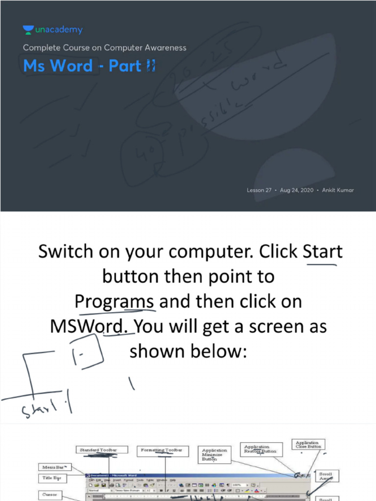 Ms Word Part II With Anno | PDF