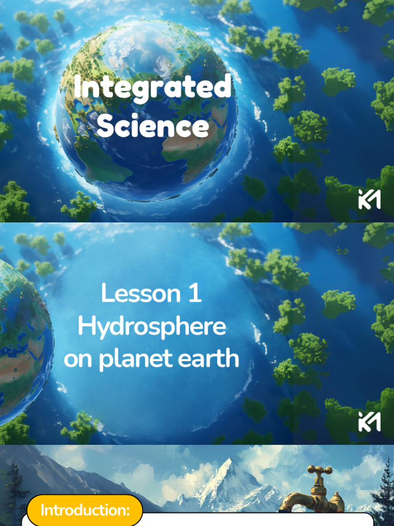 Understanding Earth's Hydrosphere | PDF | Water | Water Cycle