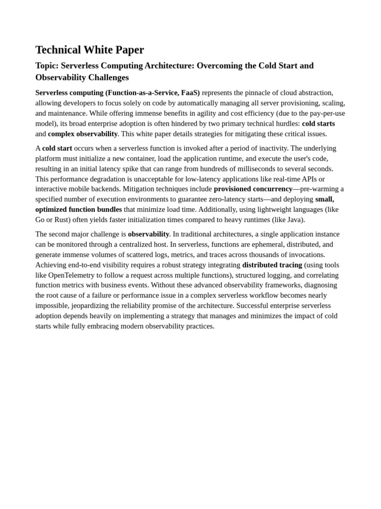 Cloud Computing Paper Echo | PDF