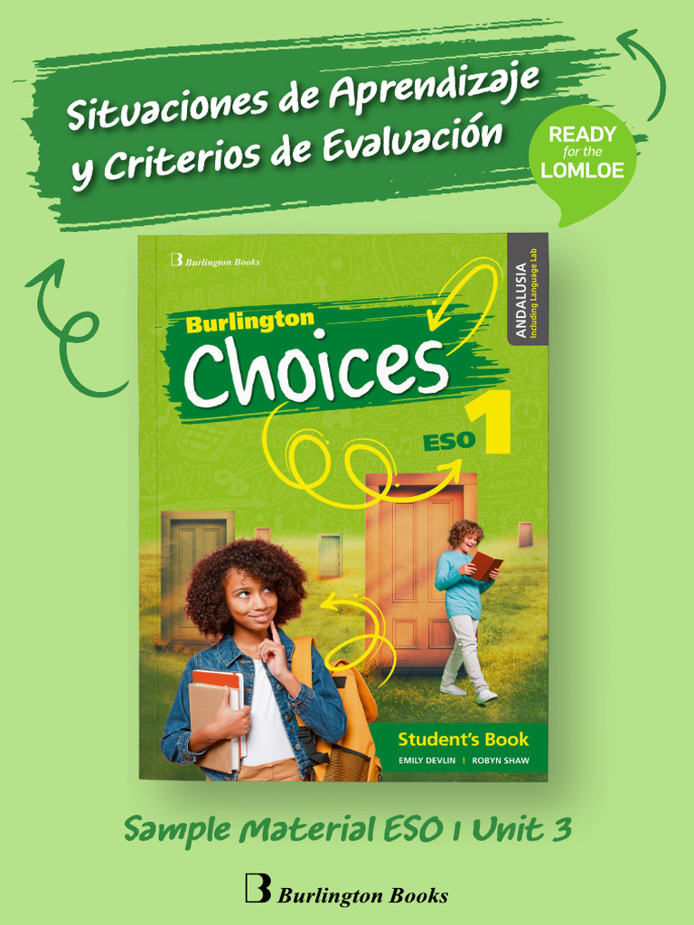 Choices 1 Unit 3 Andalusia Situac. Aprend. y Criterios de Evaluacion Web | PDF | Aprendizaje ...