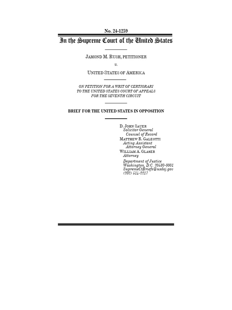 DOJ Brief in SBR Case Raises Eyebrows and Questions | PDF | District Of ...