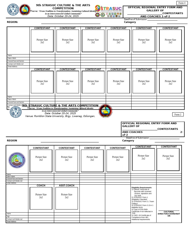 Cultural Form 2 Team Gallery | PDF