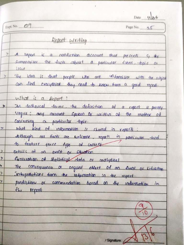 Report Writing | PDF