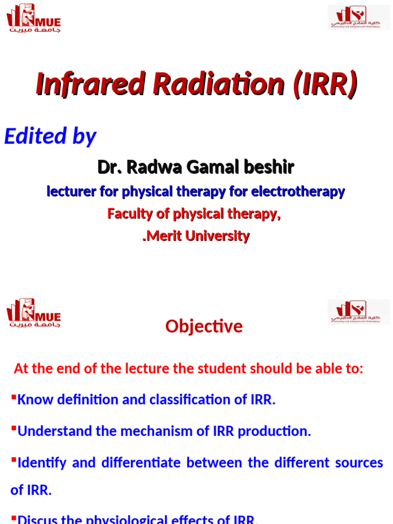 Infrared Radiation (IRR) | PDF | Infrared | Radiation