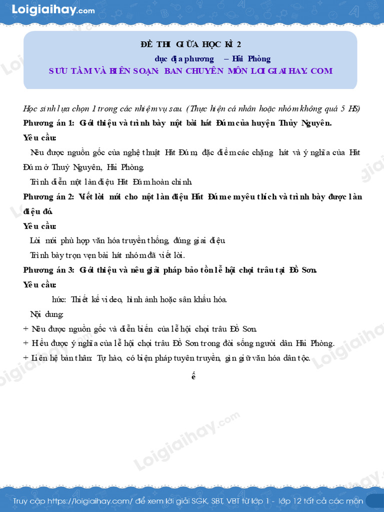GDDP 7 Hai Phong 1740590421 | PDF