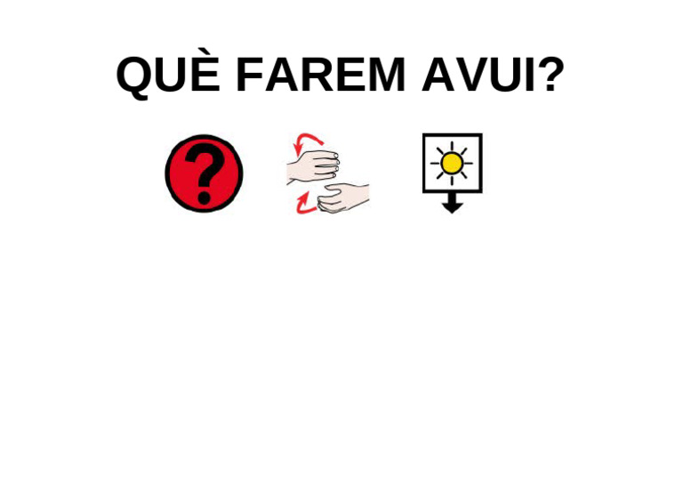 Què Farem Avui | PDF