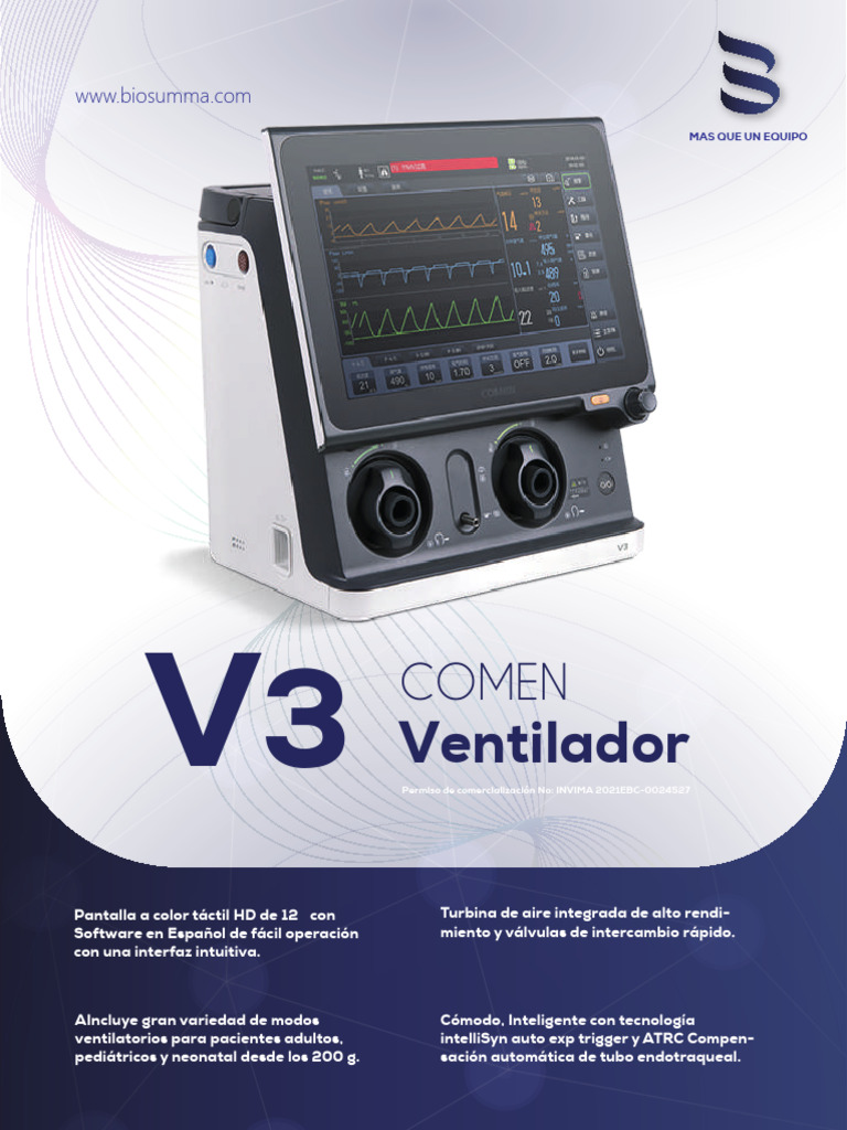 VENTILADOR V3 Cat v2 - Compressed | PDF | Respiración | Gases