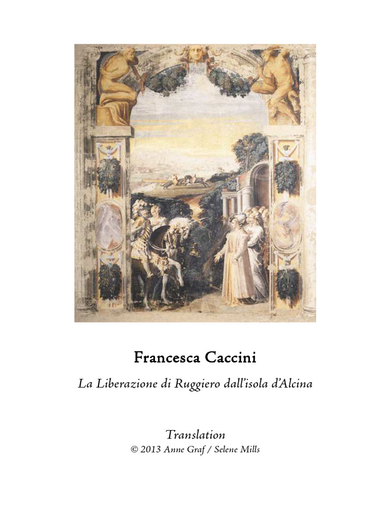 Francesca Caccini's Opera Overview | PDF