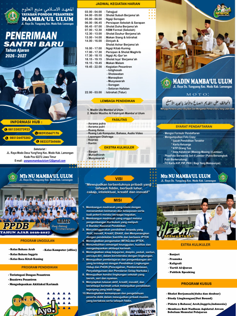 BROSUR 2026-2027 Jadi Geser Dikit | PDF