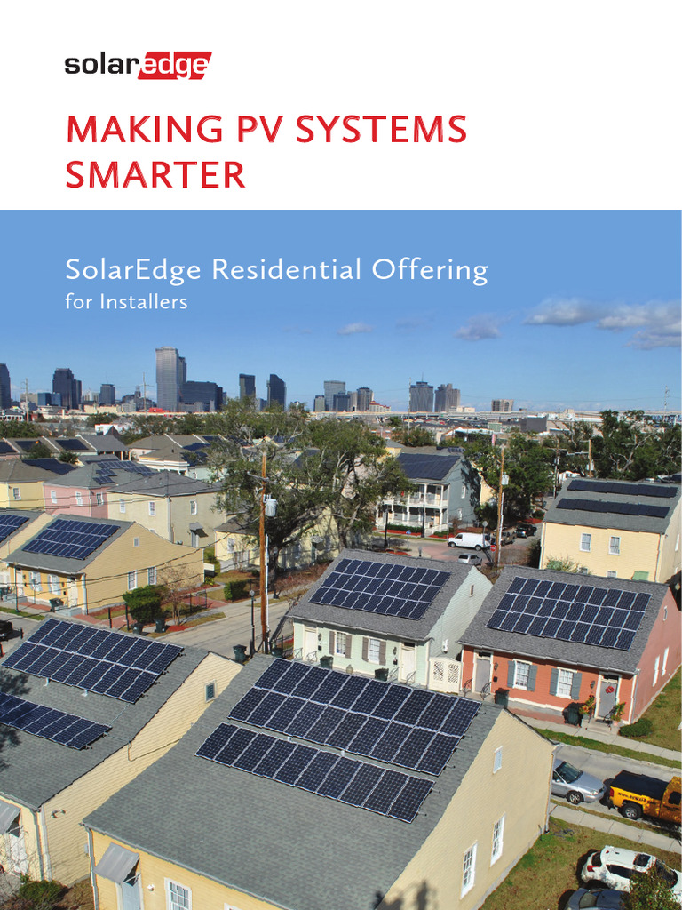 A Residential - Catalogue - Eng | PDF | Photovoltaic System | Photovoltaics