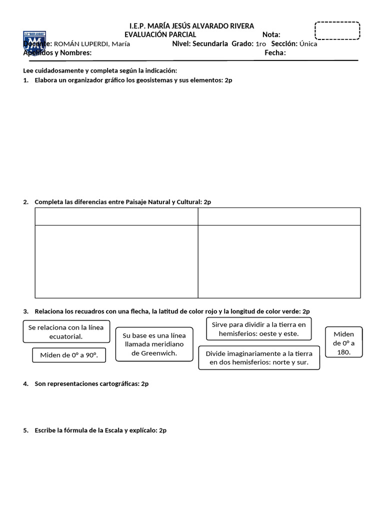 1ro Ccss V | PDF